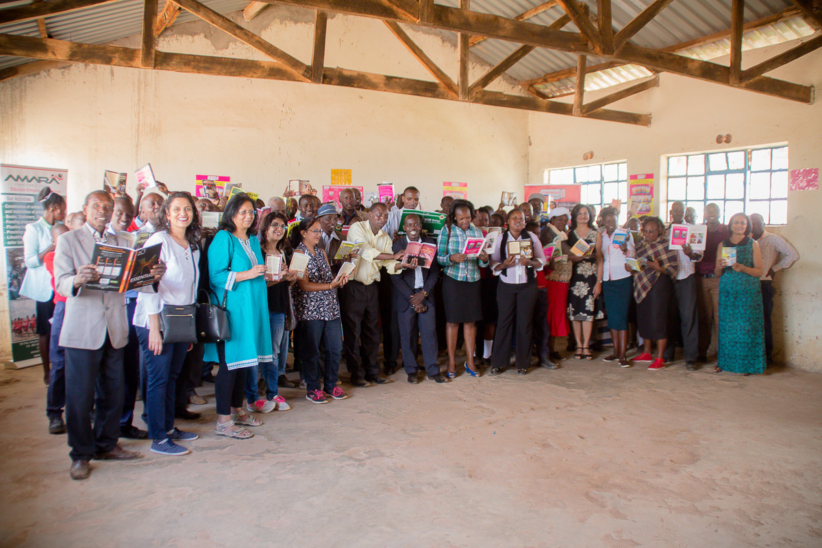 Launch of the New library – Amara Trust