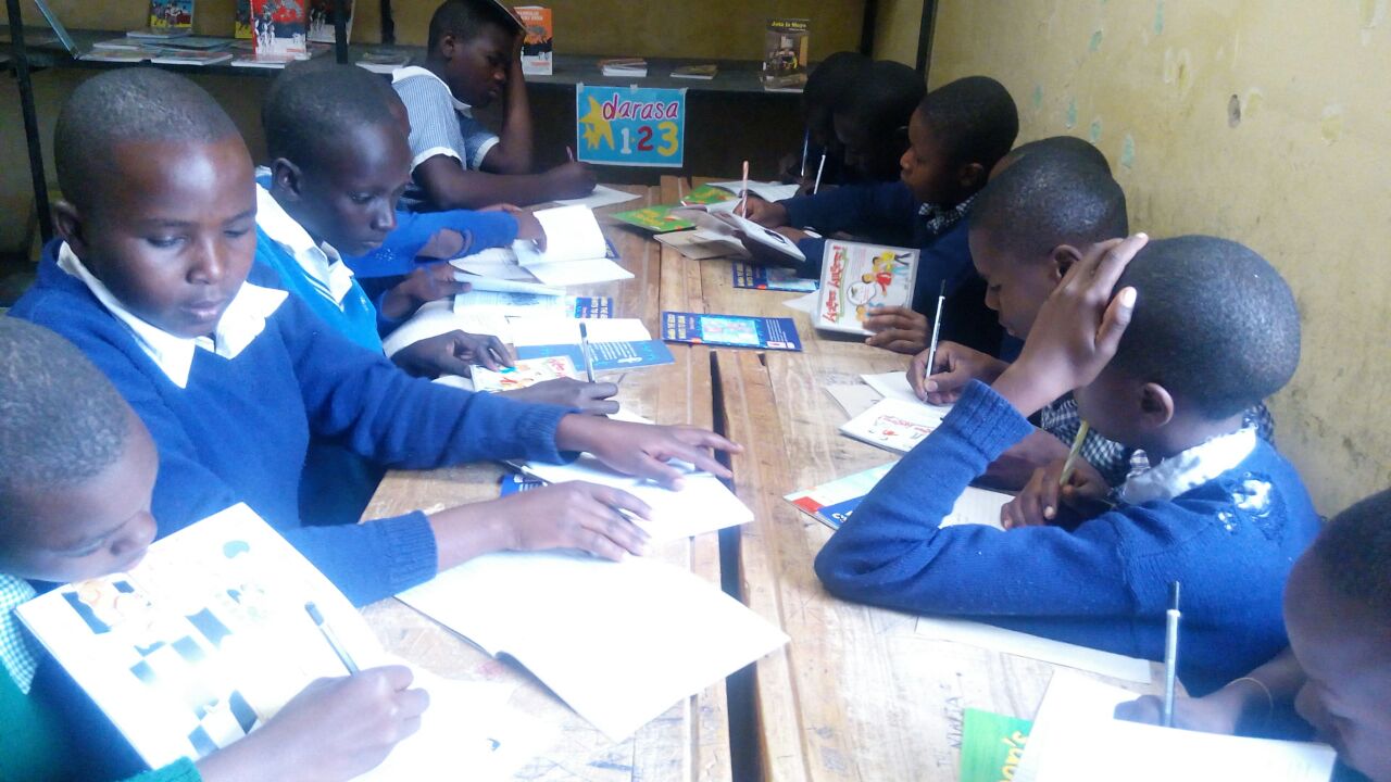 Ongoing Library lesson – Amara Trust